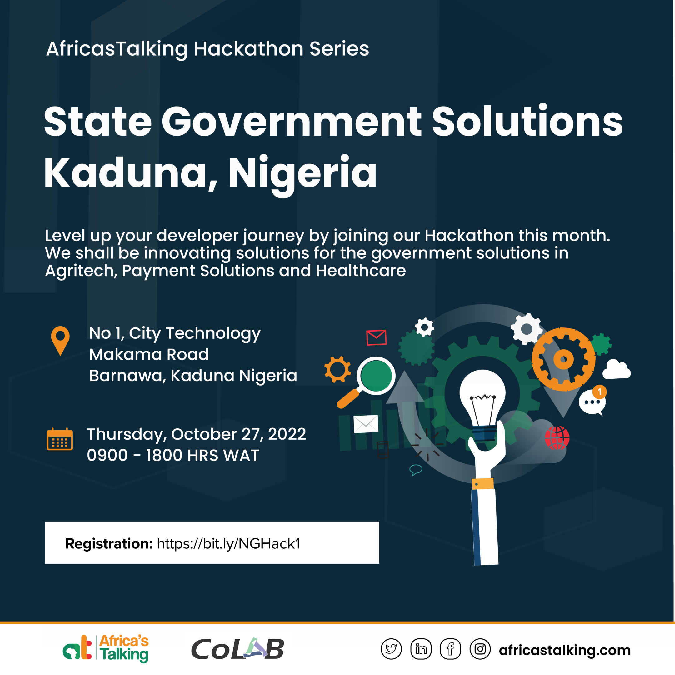 See Africa's Talking Open Hackathon: State Government Solutions Kaduna at Africas Talking Africa ...